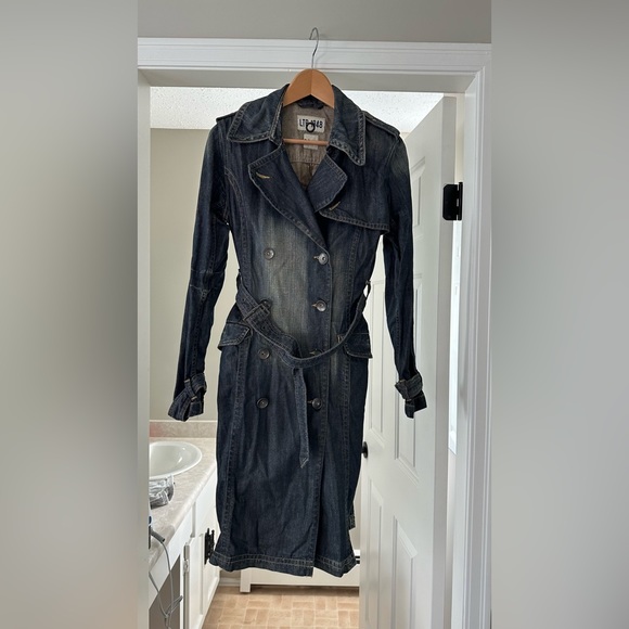 LTB 1948 | Jackets & Coats | Vintage Ltb 948 Denim Trench Coat | Poshmark